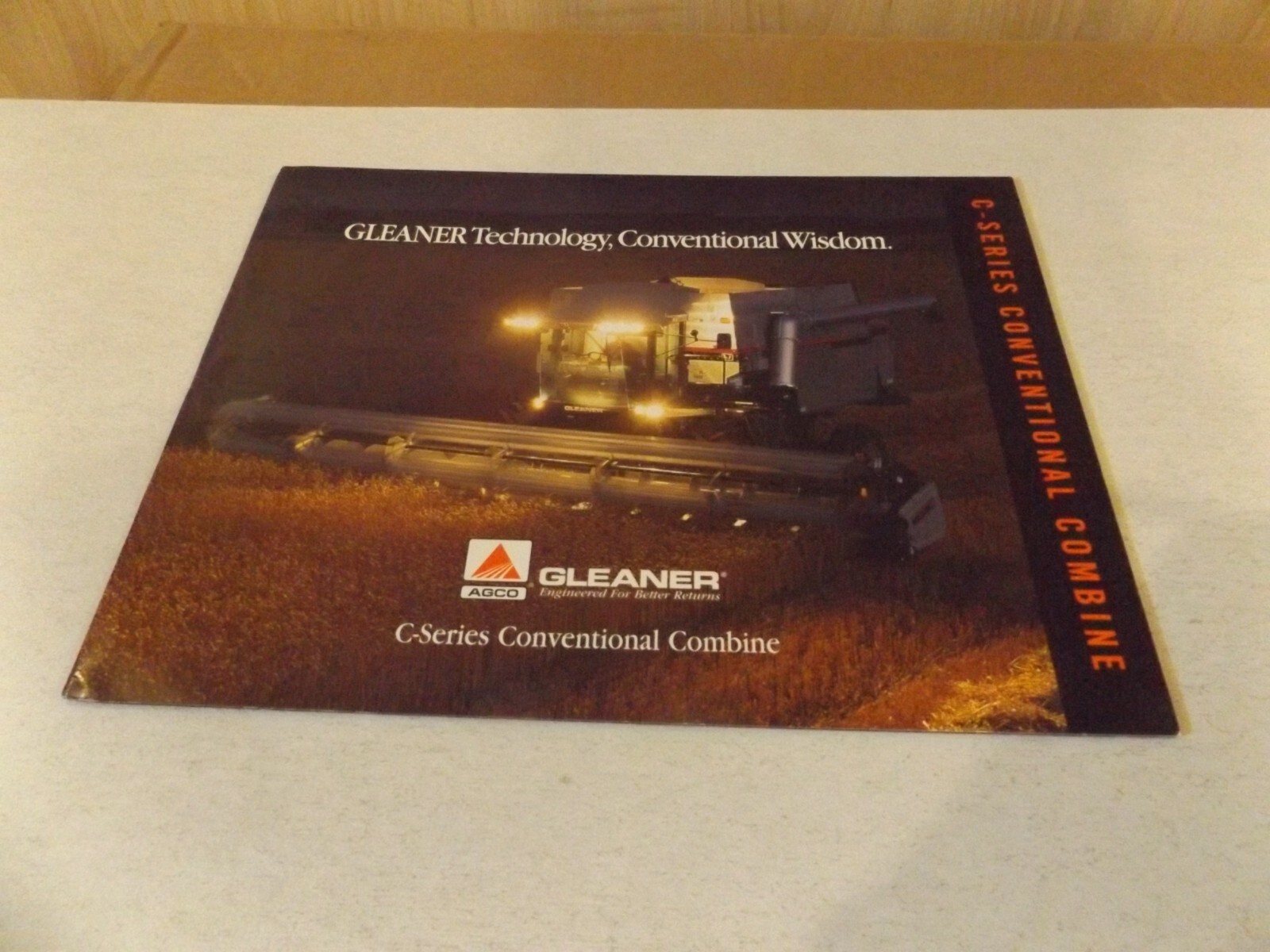 AGCO GLEANER C SERIES CONVENTIONAL COMBINES . LIT # GL01511 (03) 10 | eBay