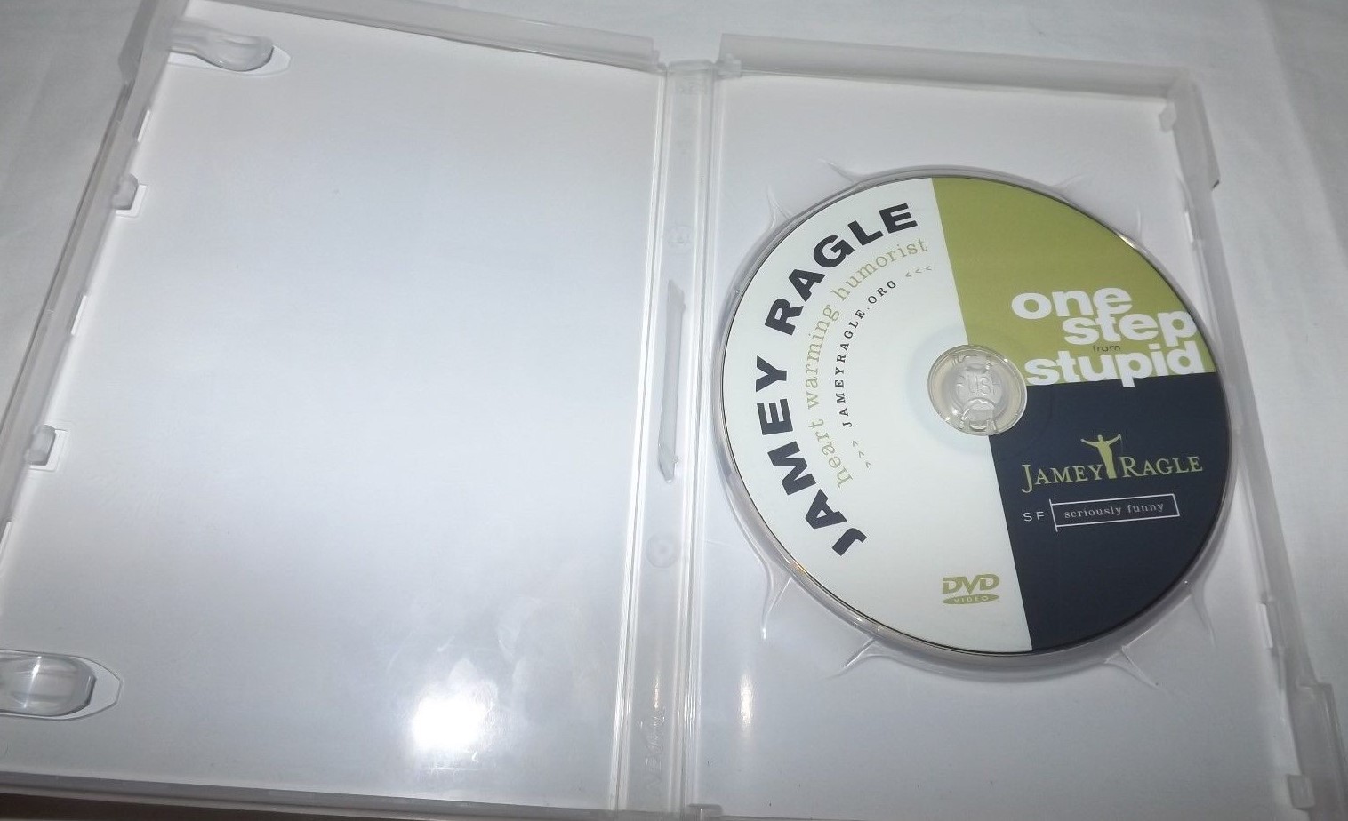 JAMEY RAGLE One Step from Stupid Christian Comedy DVD (Life Building ...