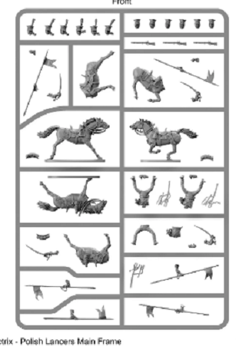 FRENCH NAPOLEONIC IMPERIAL GUARD LANCERS SPRUE - VICTRIX | eBay UK