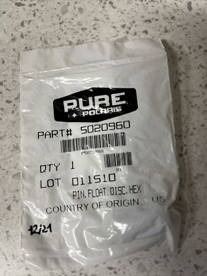 Genuine Polaris Pin Float Disc Hex PN 5020960 | eBay