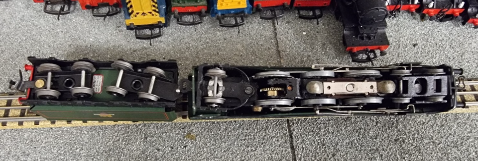 Hornby Dublo Silver King Num 60016 3 Rail Green BR Livery Train Loco ...