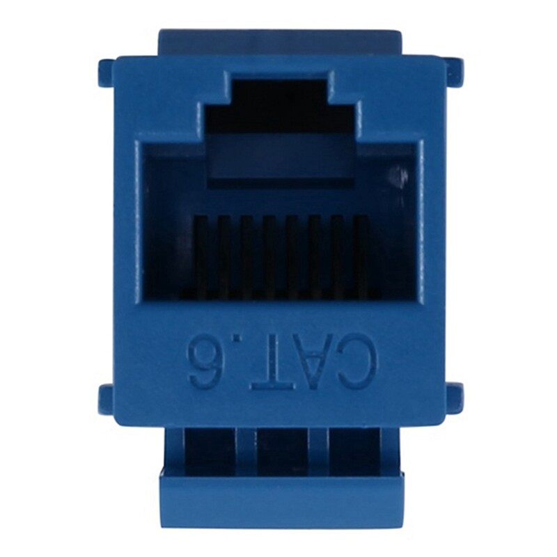 3X(RJ45 Connector Jack Cat6 RJ45 Extension Coupler Ethernet LAN 6 ...