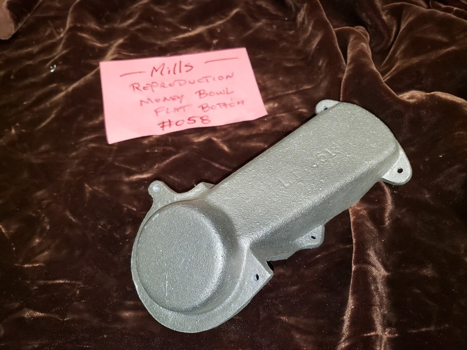 MILLS ORIGINAL FLAT BOTTOM MONEY BOWL FOR ANTIQUE SLOT MACHINE MLB4045 ...