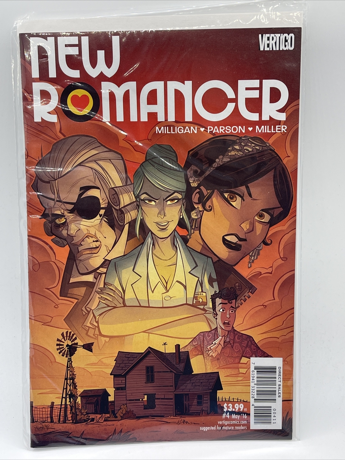 New Romancer Issue #4 DC Vertigo Comic 2016 Peter Milligan Parson | eBay