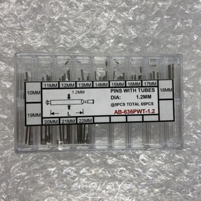 Watch Band Part Pins With Tubes DIA :1.2mm 13 Different Sizes 65PCS/Box ...