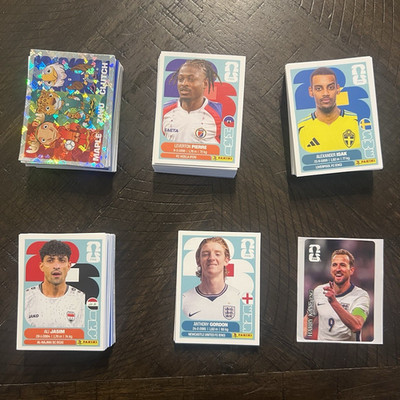 Panini FIFA 2026 Soccer World Cup Trading Card Lot of 430 UNIQUE ...