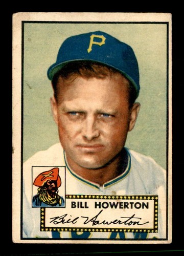 1952 Topps #167 Bill Howerton VG X2975145 | eBay