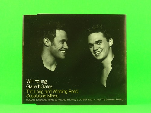 WILL YOUNG & GARETH GATES THE LONG AND WINDING ROAD (L51) 3 Track CD ...