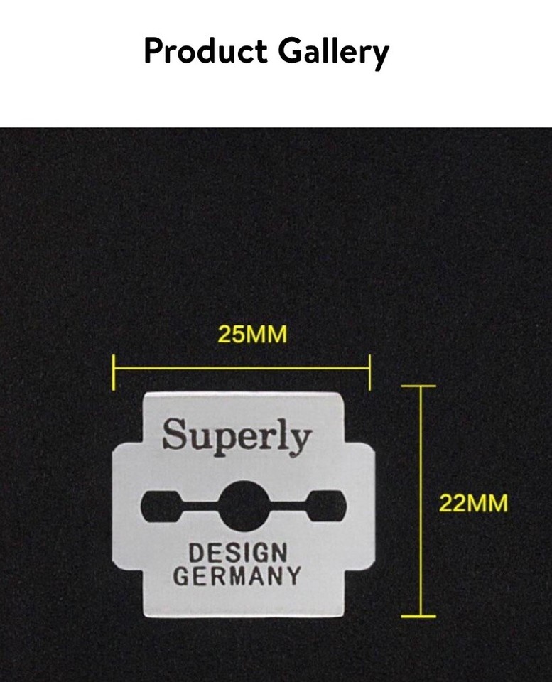 Foot Corn Cutter Replacement Blades,100 Blades Callus Shaver Blades ...