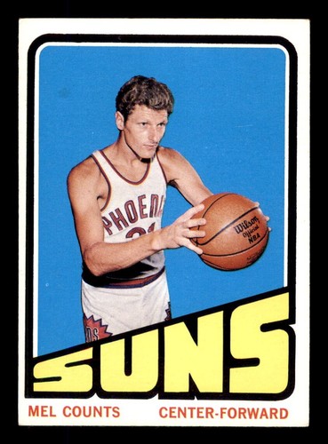 1972 Topps Basketball #67 Mel Counts EX *e1 | eBay