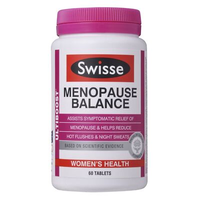 SWISSE ULTIBOOST TAB MENOPAUSE BAL 60 BALANCE - TABLETS TASB ...