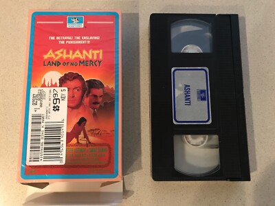 Ashanti (VHS, 1988, Interglobal) Michael Caine, Peter Ustinov, Omar ...