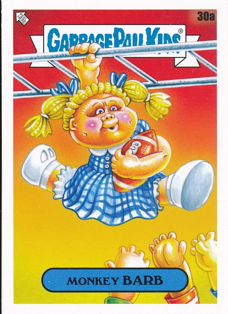 30A MONKEY BARB 2020 GPK Late to School | eBay