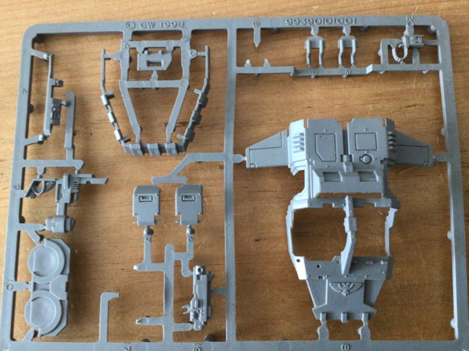 Games Workshop Space Marine Land Speeder x 1 sprue Spare Bits / Parts ...