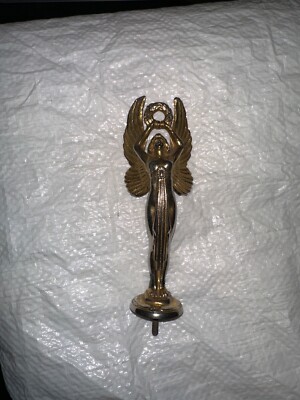 Dodge Trophy Winged Woman Victory Lady Wreath Gold Art Deco Hood ...