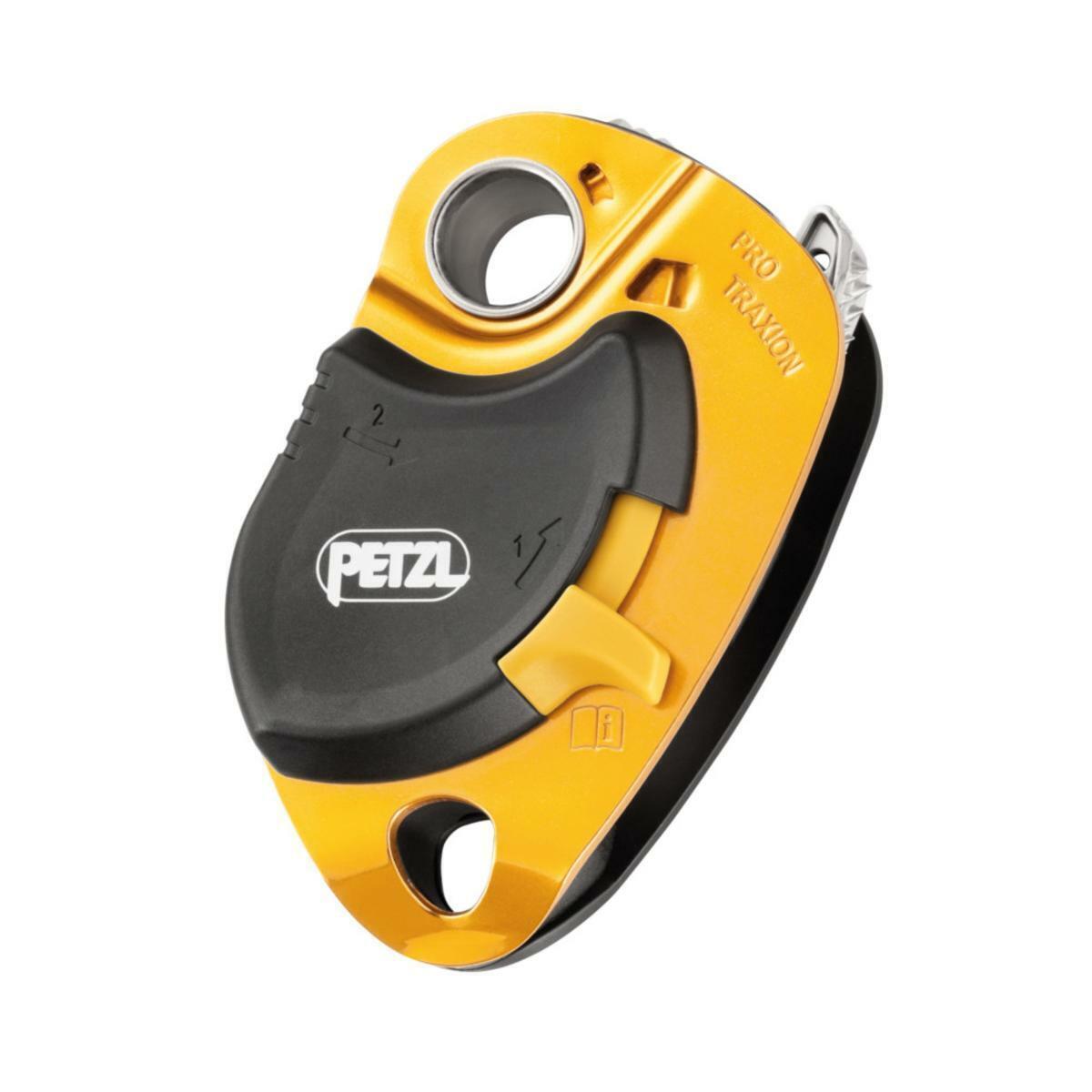 Petzl P51A PRO TRAXION Loss-Resistant Progress Capture Pulley - Yellow ...