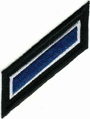 Police One 1 Stripe 5 Five Year Service Stripe Insignia Embroidered ...