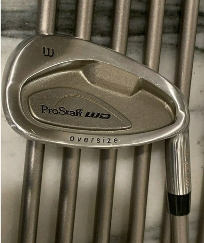 New WILSON ProStaff WD Oversize Golf Set 4-PW Graphite L Flex New Grips ...