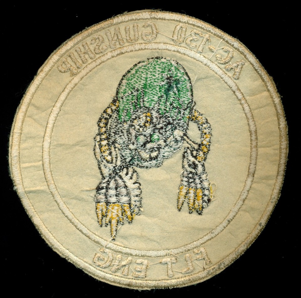 USAF 4th Special Operations Squadron AC-130U Flight Engineer Patch S-13 ...