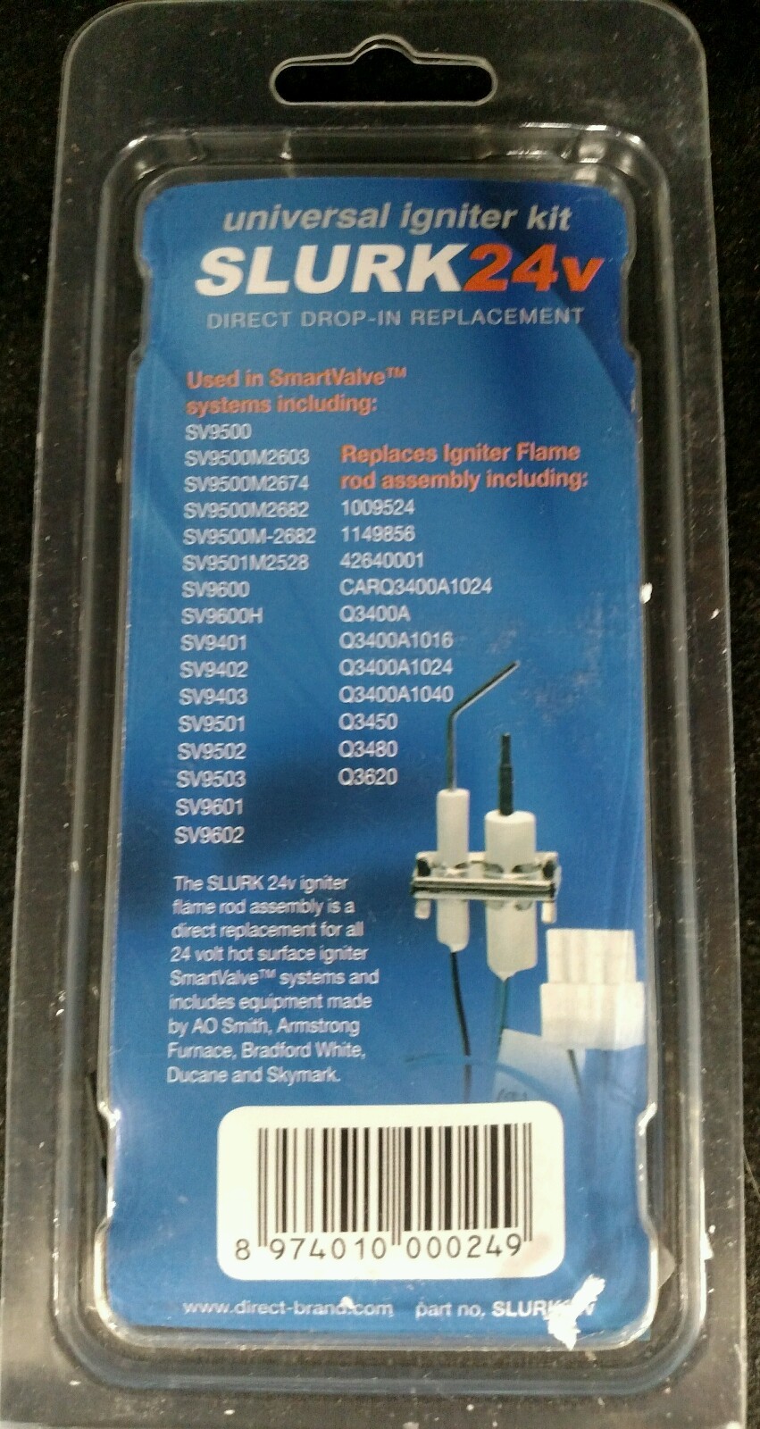 Honeywell Q3400A Smart Valve Replacement Igniter SV9500 SV9601 DIRECT ...