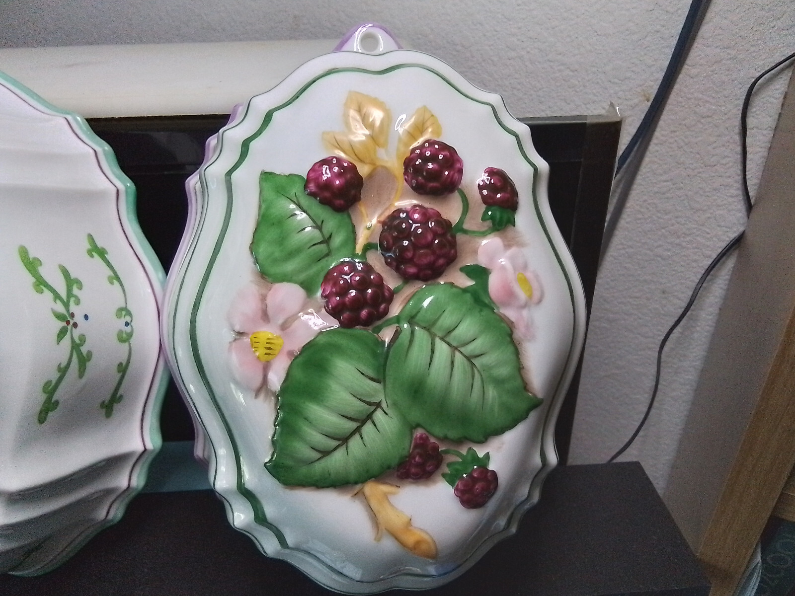 Franklin Minted Le Cordon Bleu 1986 Set of 3 Ceramic Molds/Wall ...