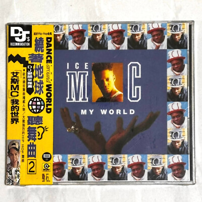 Ice MC ( New York Hip-Hop ) 1991 My World Taiwan OBI CD Album Sealed ...