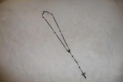 Children's Polish Catholic Rosary Bead Necklace ~ Antique 20c IHS Cross ...