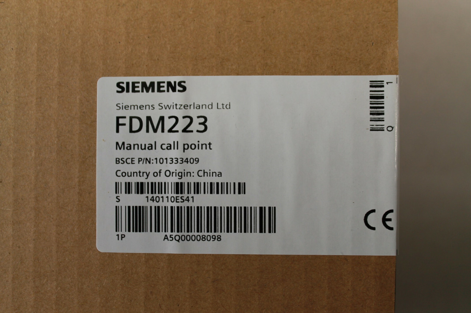 Siemens FDM223 Manual Call Point NEW | eBay