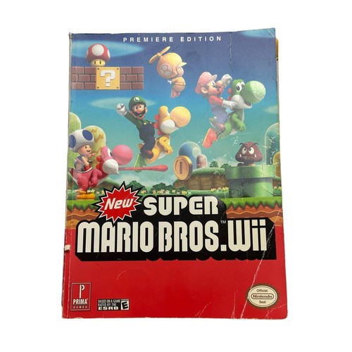 New Super Mario Bros. Wii Nintendo Wii Strategy Guide Player's Hint ...