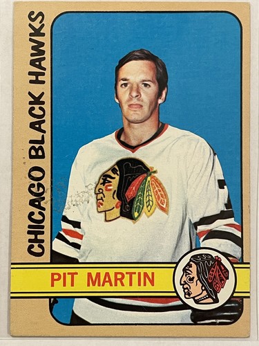1972-73 Topps Pit Martin #99 Vintage Hockey Chicago Blackhawks | eBay