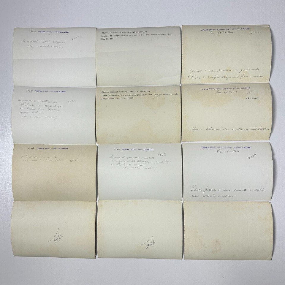 Rare Albania WW2 Italian Occupation LUCE Road Construction 107 Original ...