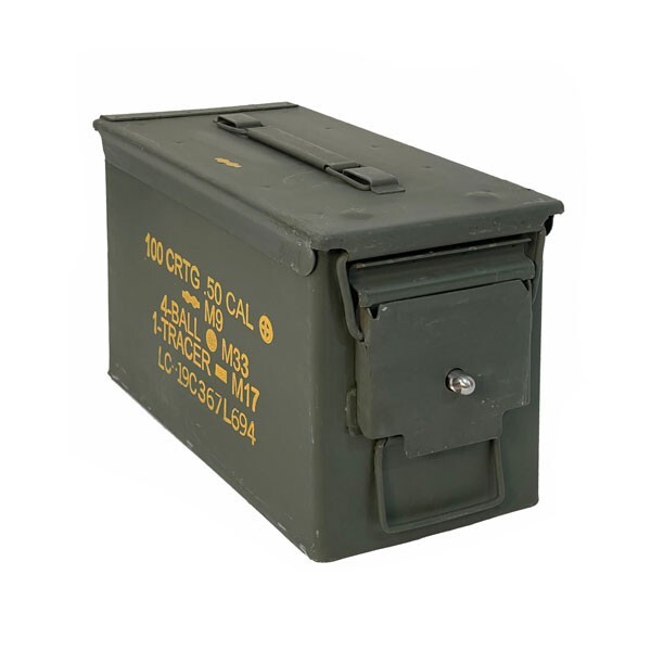 Ammo Can M2A1 aka 50 Cal can Grade 1 US Military Surplus w/Locking ...