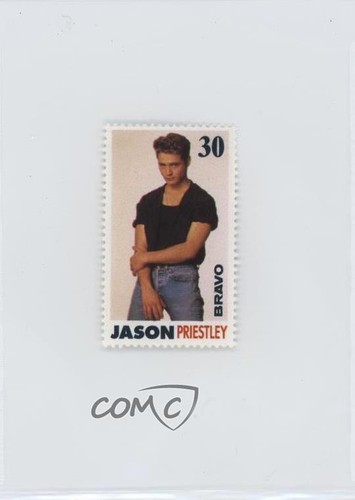 1991 Bravo Magazine Stamps Jason Priestley (30) 4v8 | eBay