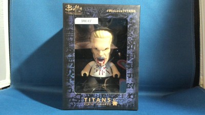 TITANS VINYL FIGURES BUFFY THE VAMPIRE SLAYER SPIKE NERD BLOCK ...