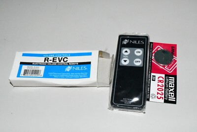niles r-evc OEM Remote Tested W Battery New Ultra Rare | eBay