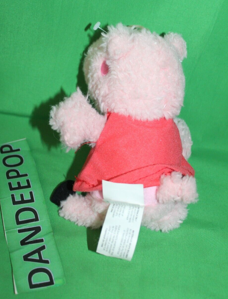 Fiesta Toys Mini Peppa Pig Pink Stuffed Animal In Dress C19391 Small ...