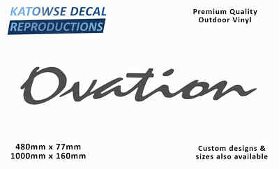 Avan Ovation 2006-2011 Caravan Replacement Vinyl Decal Sticker | eBay ...