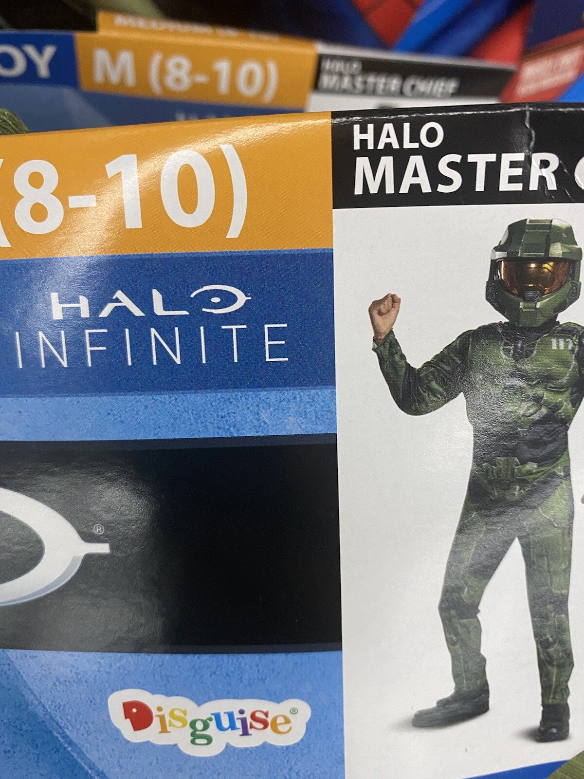Halo Master Chief Muscle Child Costume Boys Size Large 10-12 for sale ...