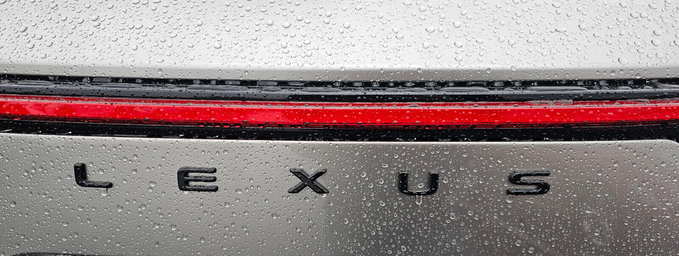 GENUINE NEW GLOSS BLACK LEXUS NX350h AWD BLACK OUT EMBLEM OVERLAY PT948 ...