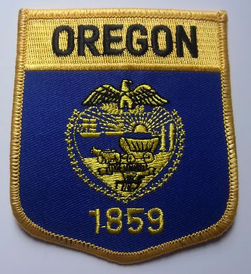 Oregon State Shield Patch Embroidered Iron On Applique | eBay