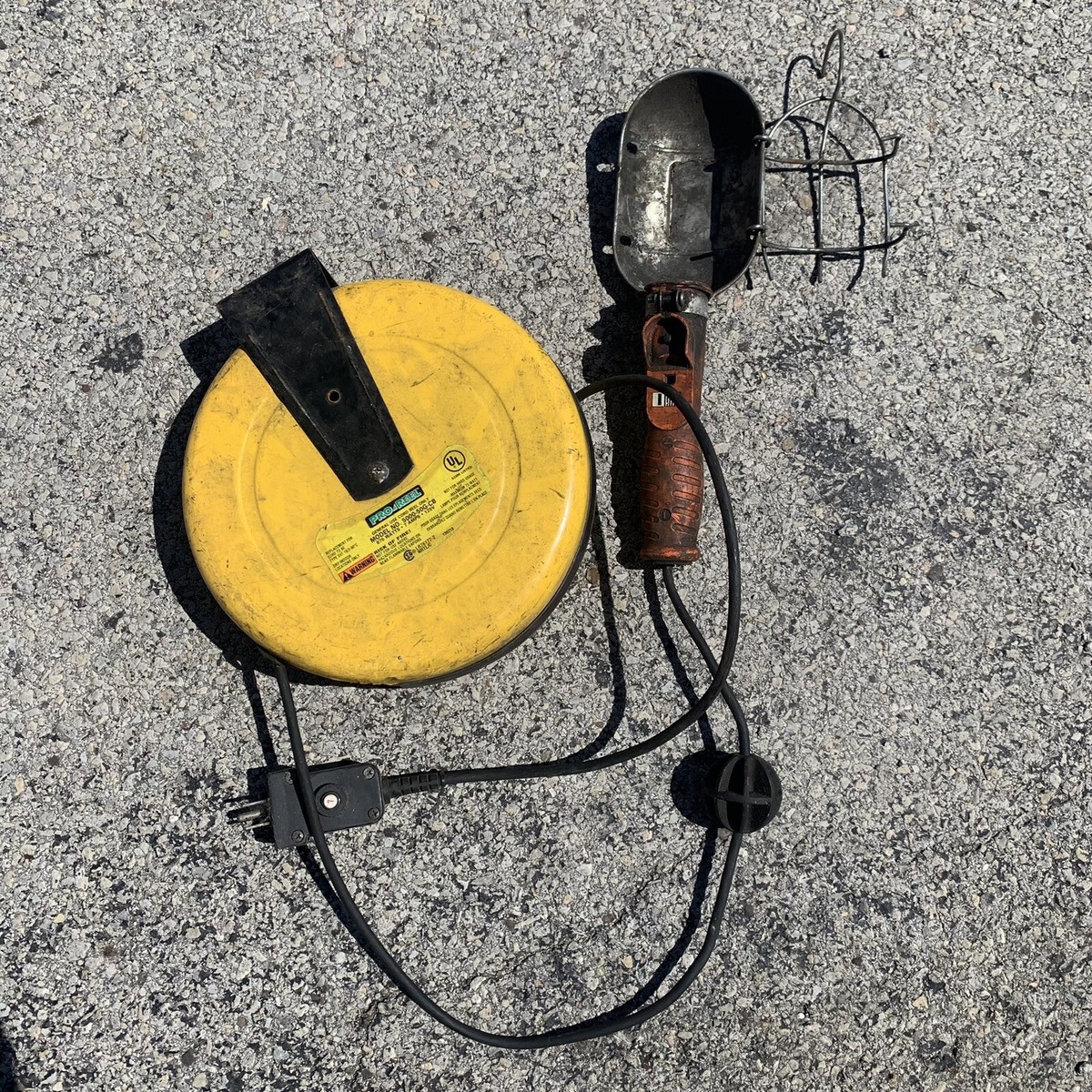 Pro Reel Retractable Light Reels Ironton Retractable Extension Cord