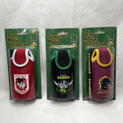 Mobile Phone Case NRL New Stock 3 In Total | eBay Australia