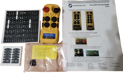 FLEX 4EX2 Magnetek FLEX-4EX2-G1 / FLEX4EX2G1 Radio Remote Control | eBay