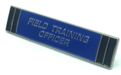 New "Field Training Officer" Citation Bar Lapel Pin | eBay