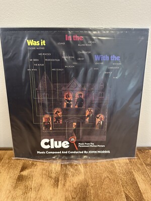 Clue The Movie Soundtrack Black White Split Vinyl LP 2022 Mondo ...