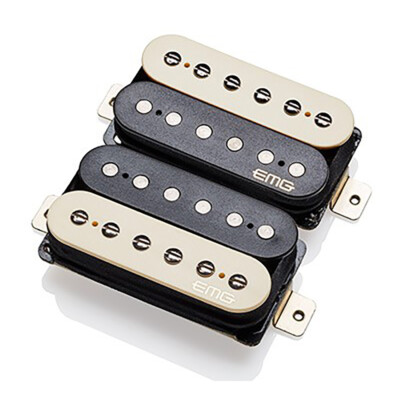 Mint EMG Fat 55 Retro Active Humbucker Pickup Set Std. Spacing Short ...