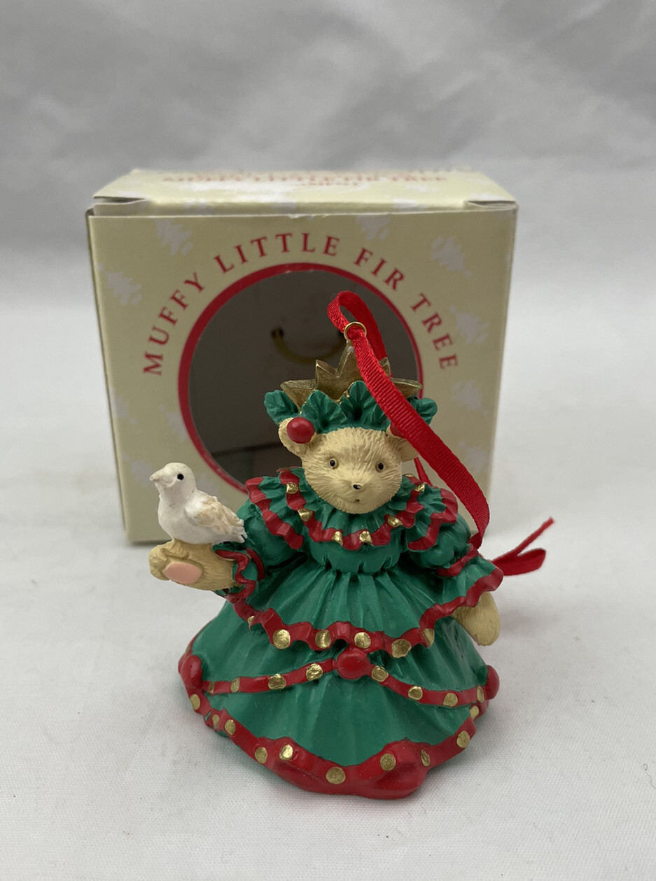 Muffy Vanderbear MUFFY LITTLE FIR TREE Christmas Ornament 1990 Figure 2 ...