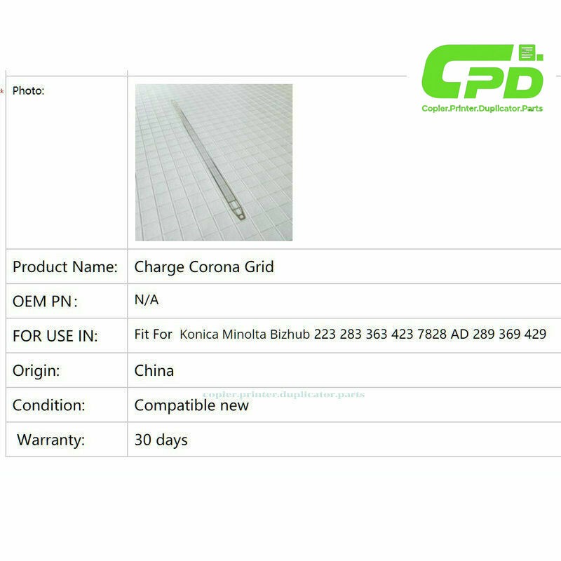 6Pcs Charge Corona Grid Fit for Konica Minolta Bizhub 223 283 363 423 ...
