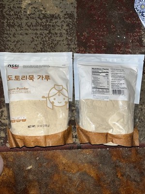 Premium Acorn Starch Powder Flour for Korean Acorn Jelly, Baking ...