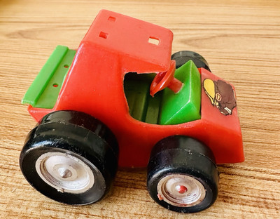 Vintage Buddy L Rare Buggy 1970's Toy Red & Green Made In Hong Kong 3 ...